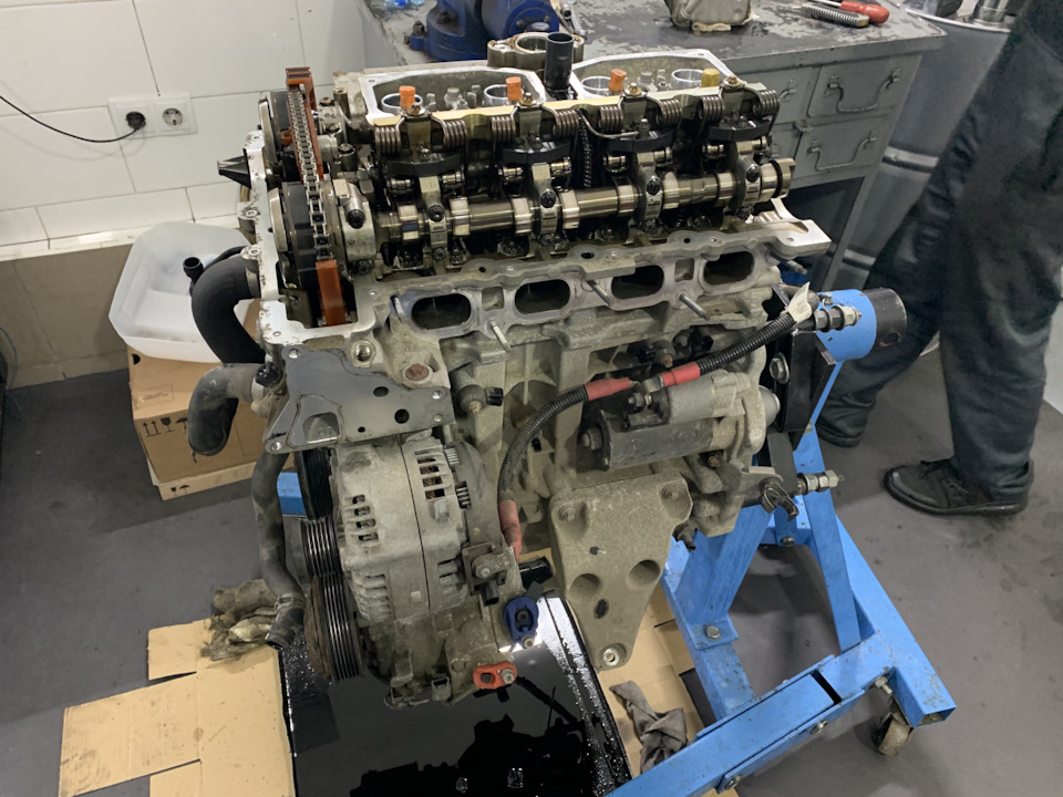 Замена цепей. N20 — BMW 3 series (F30), 2 л, 2012 года | плановое ТО ...