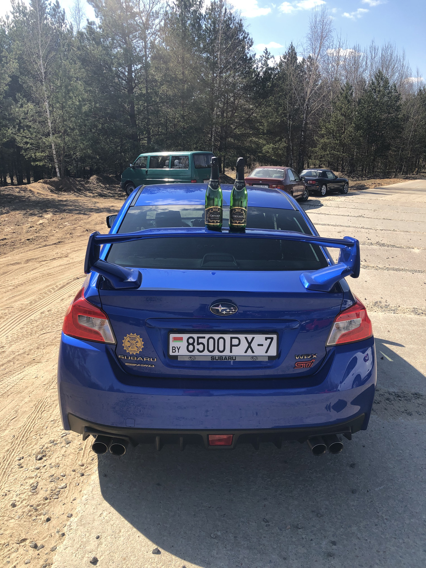 Первая тренировка в сезоне — Subaru WRX STI (VA), 2,5 л, 2014 года | покатушки | DRIVE2