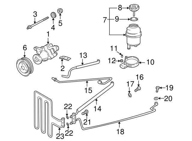 32411141569 Насос гидроусилителя рулевого управления BMW | Запчасти на ...