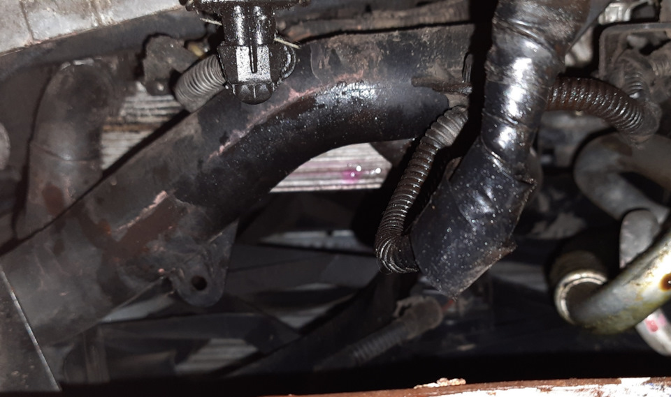 Потек теплообменник — Opel Zafira A, 2 л, 2005 года | своими руками ...