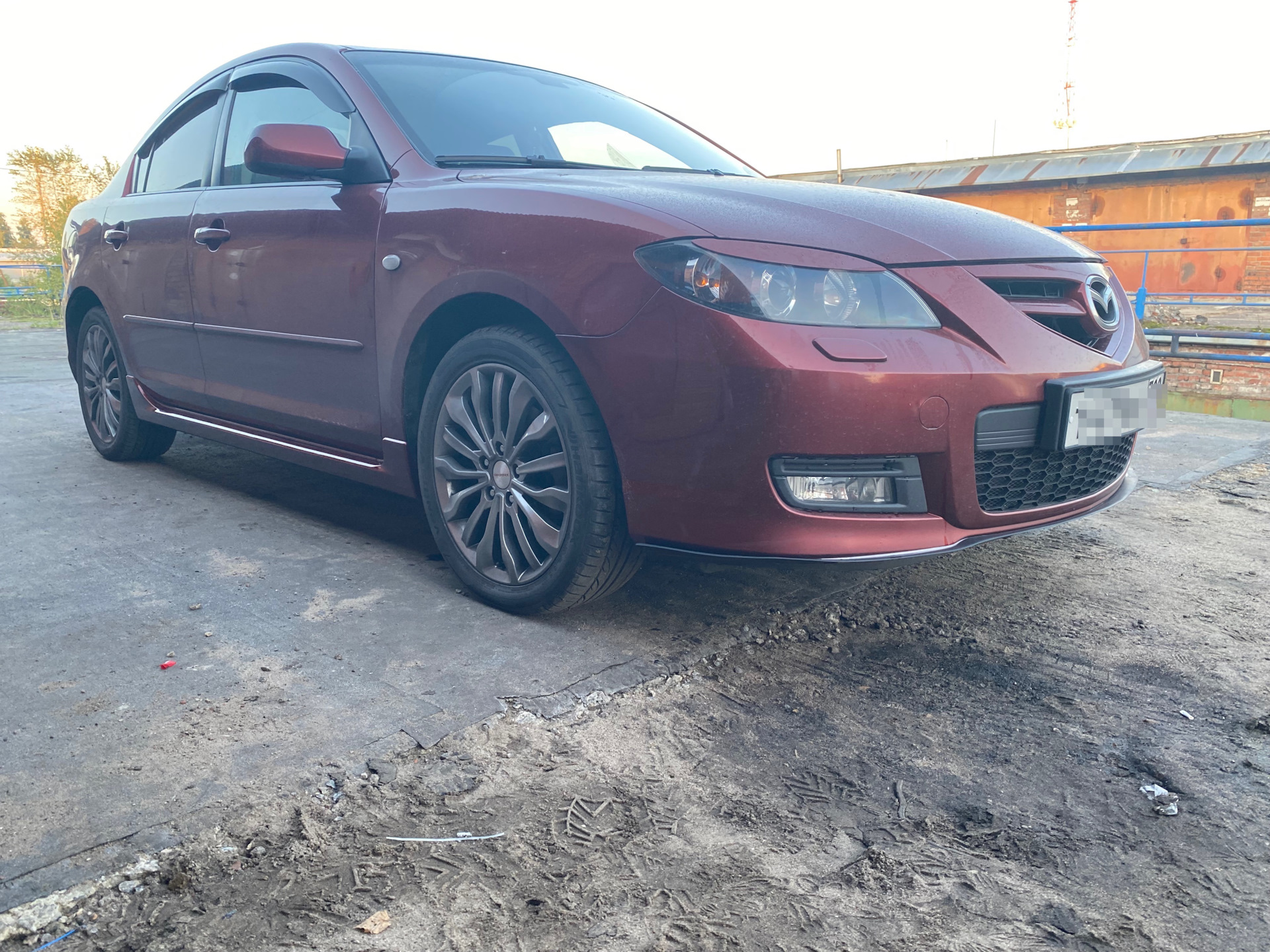 Ремонт пластикового порога — Mazda 3 (1G) BK, 2 л, 2008 года | кузовной ...