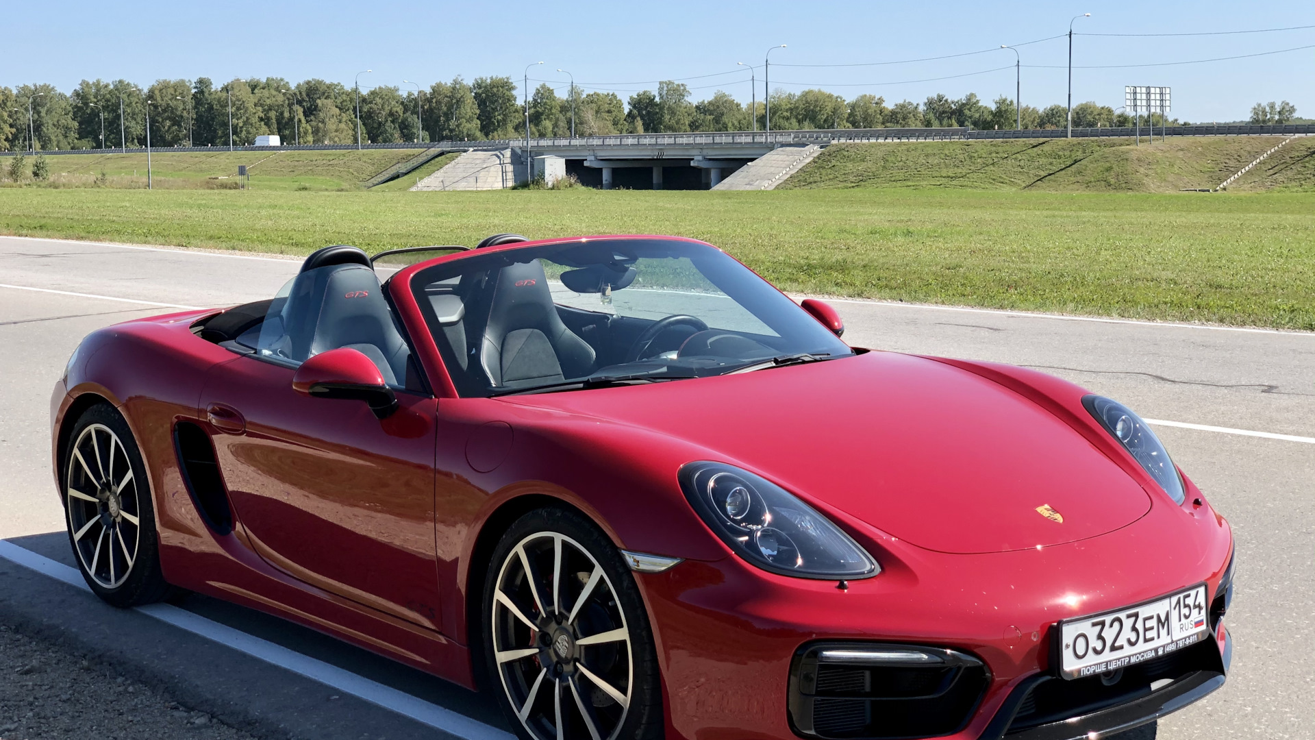 Porsche Boxster (981) 3.4 бензиновый 2014 | Red GTS на DRIVE2