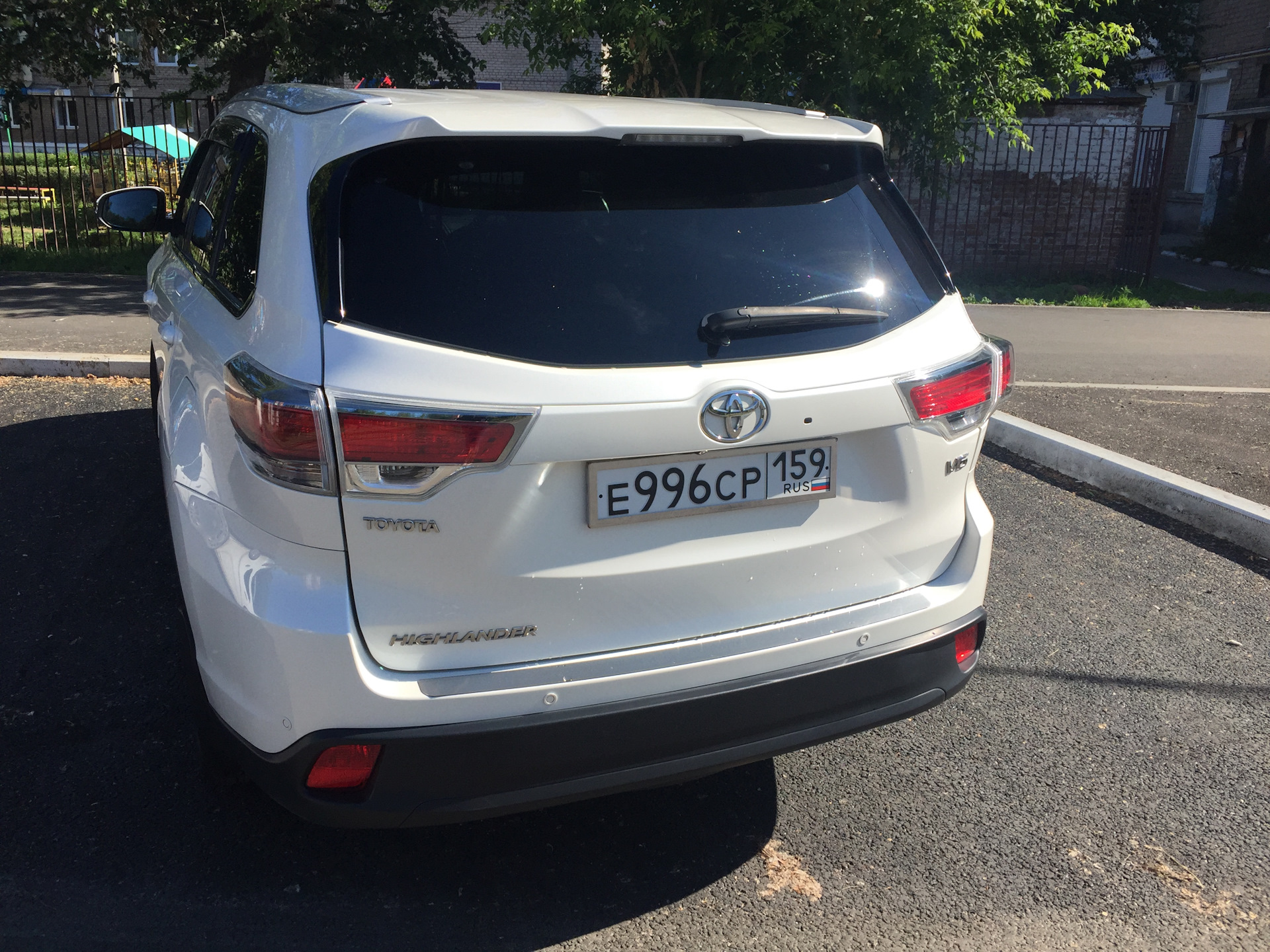 Highlander — Toyota Highlander (XU50), 3,5 л, 2014 года | наблюдение ...