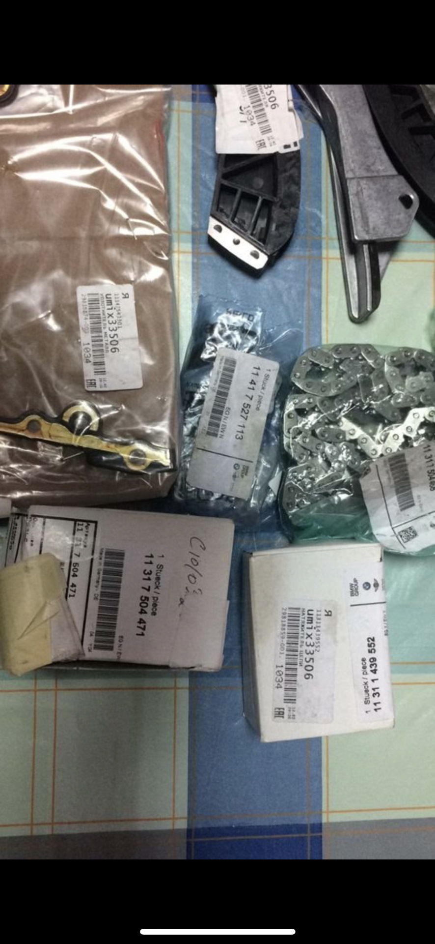 11311439552 Натяжитель цепи BMW | Запчасти на DRIVE2