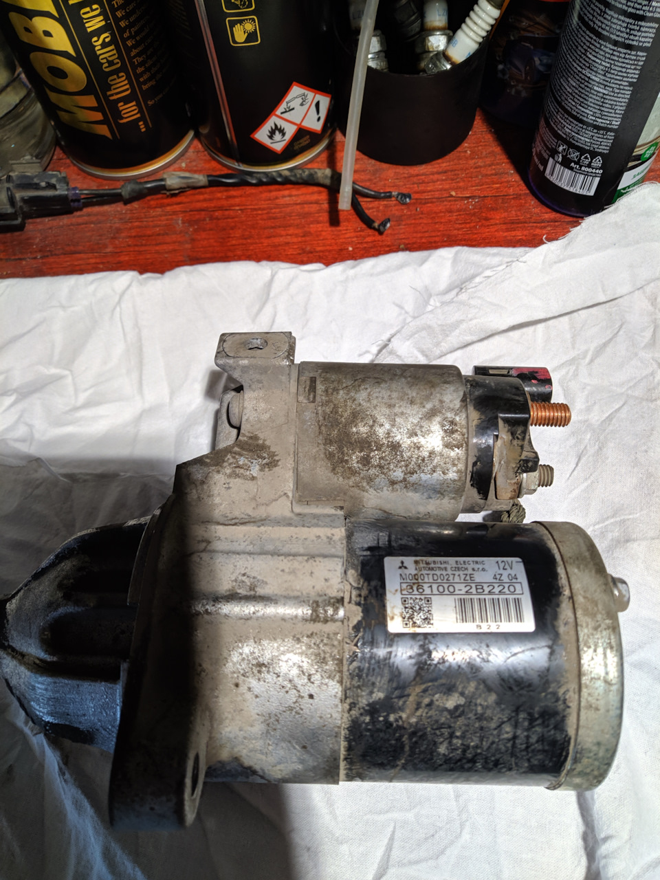 361002B220 Стартер в сборе KIA HYUNDAI | Запчасти на DRIVE2