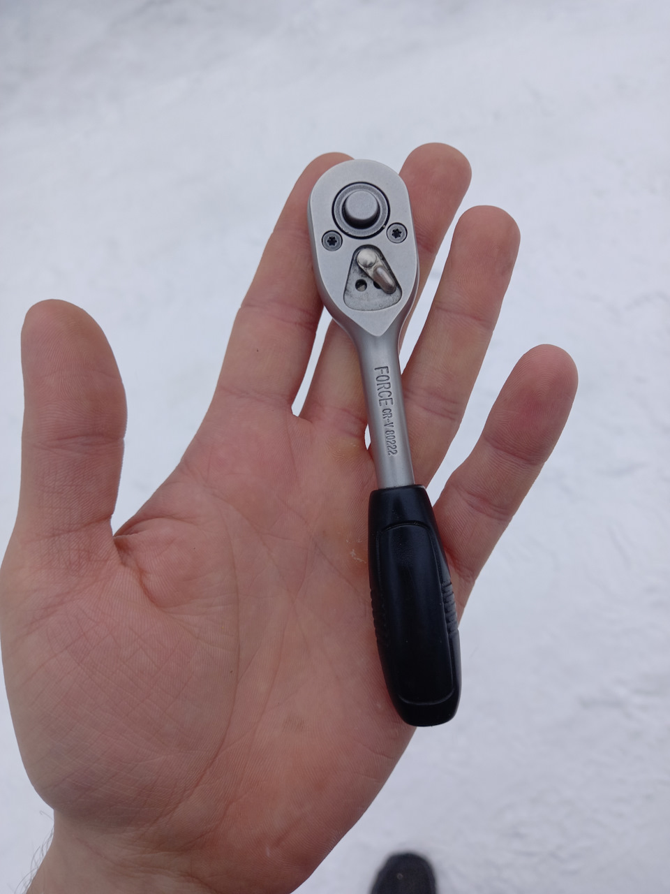 80222 Трещотка 1/4 DR L=155мм 24 зубца FORCE FORCE | Запчасти на DRIVE2