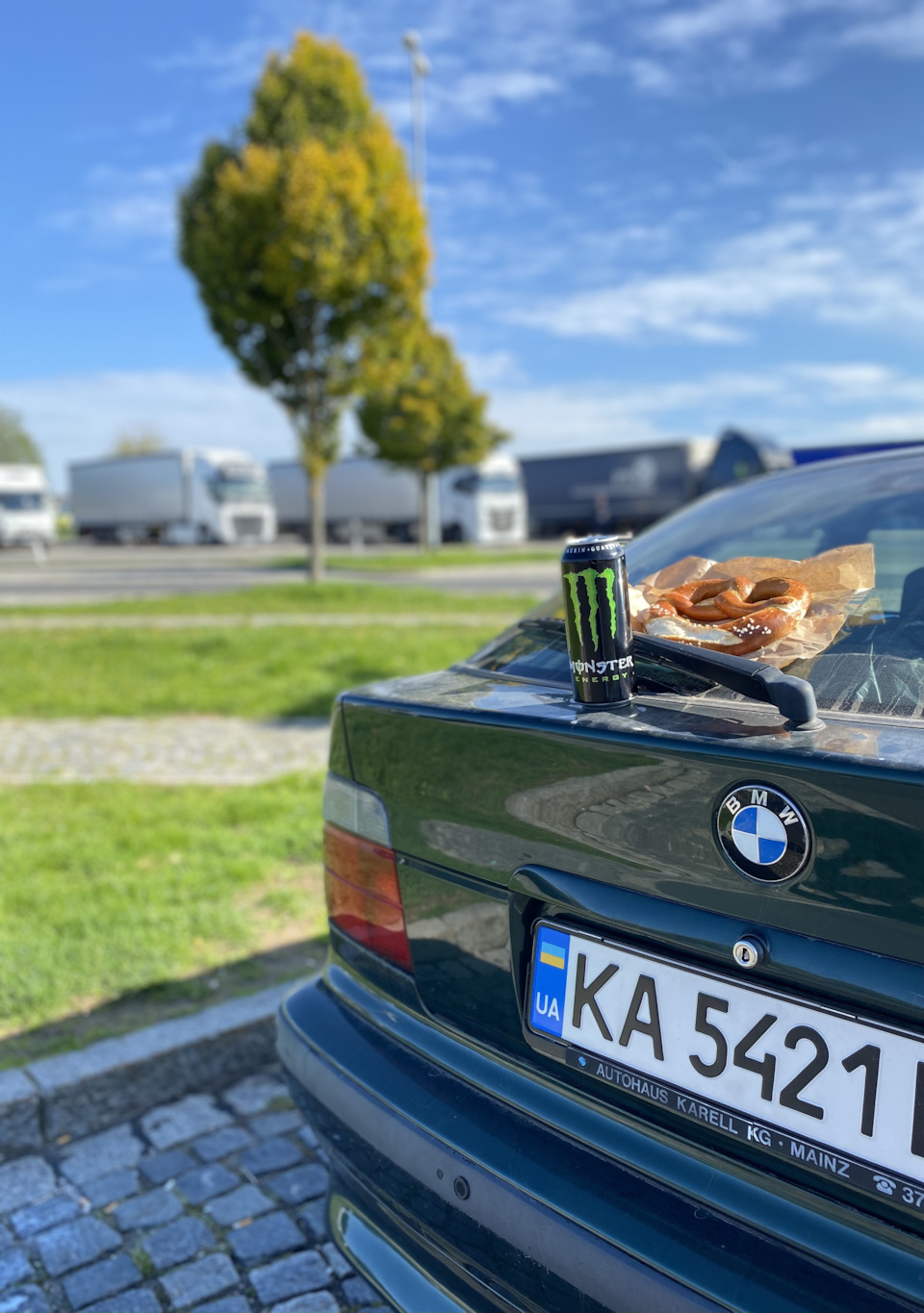 Monster Energy;) — BMW 3 series Compact (E36/5), 1,9 л, 1999 года ...