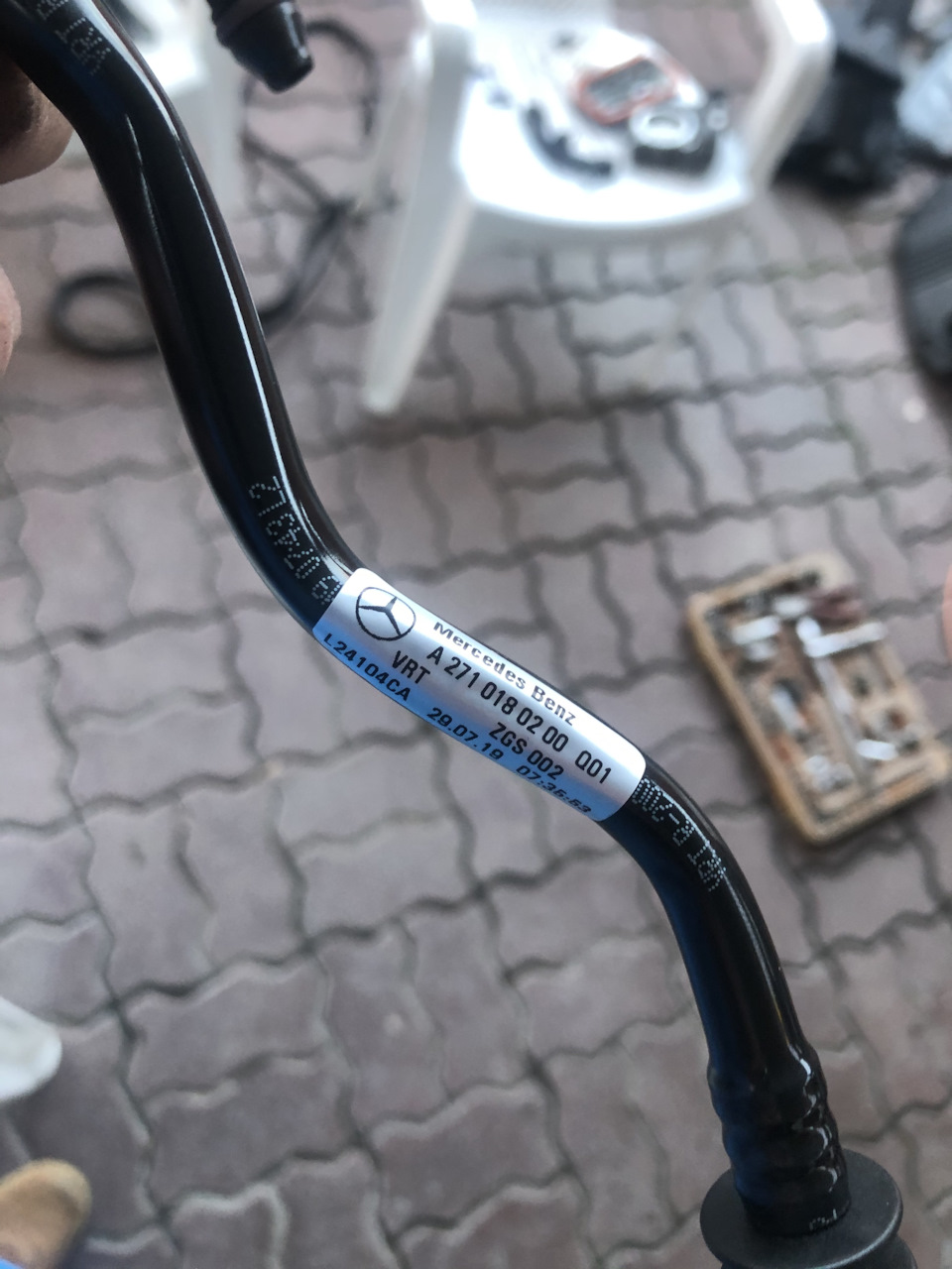 Очередные поломки в М271 evo — Mercedes-Benz E-Class (W212), 1,8 л ...