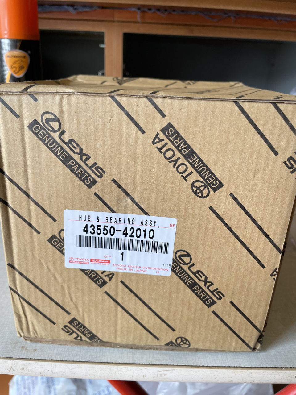 Замена правой передней ступицы — Toyota Corolla (140/150), 1,6 л, 2007 ...