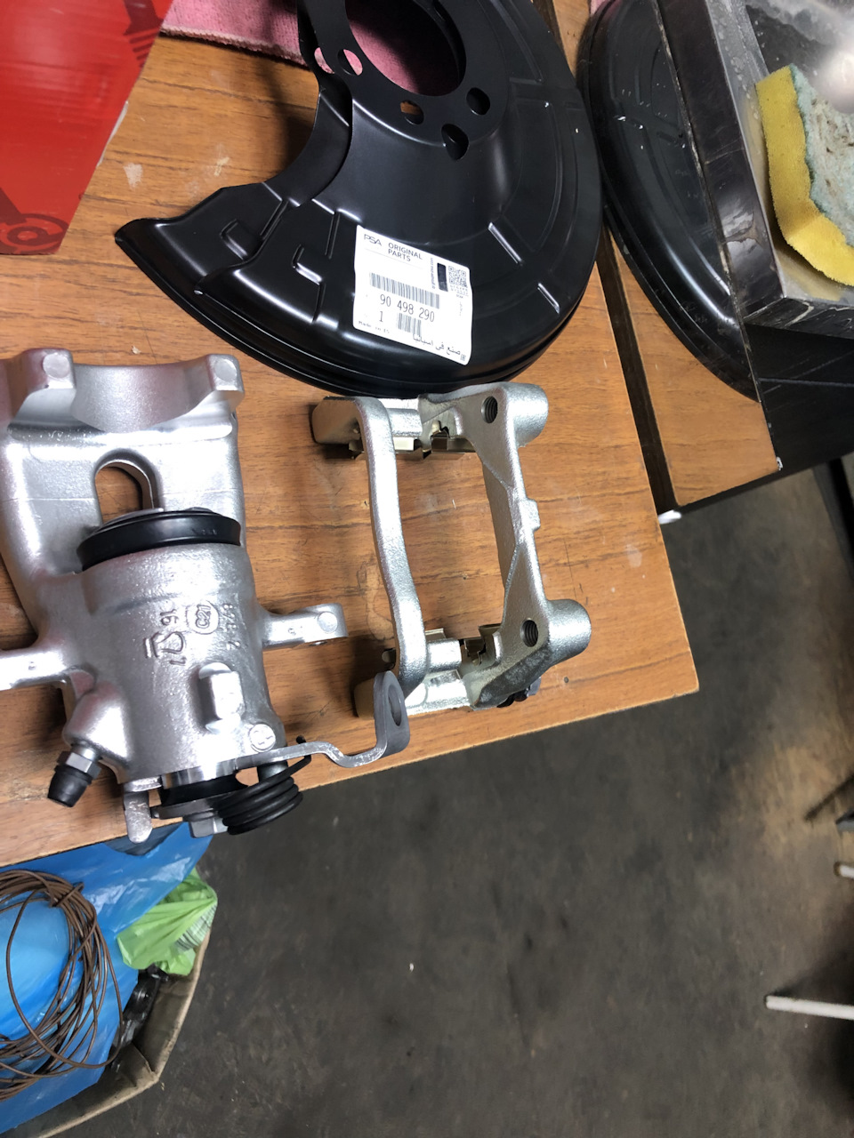 90498290 кожух диска тормозного заднего GM | Запчасти на DRIVE2