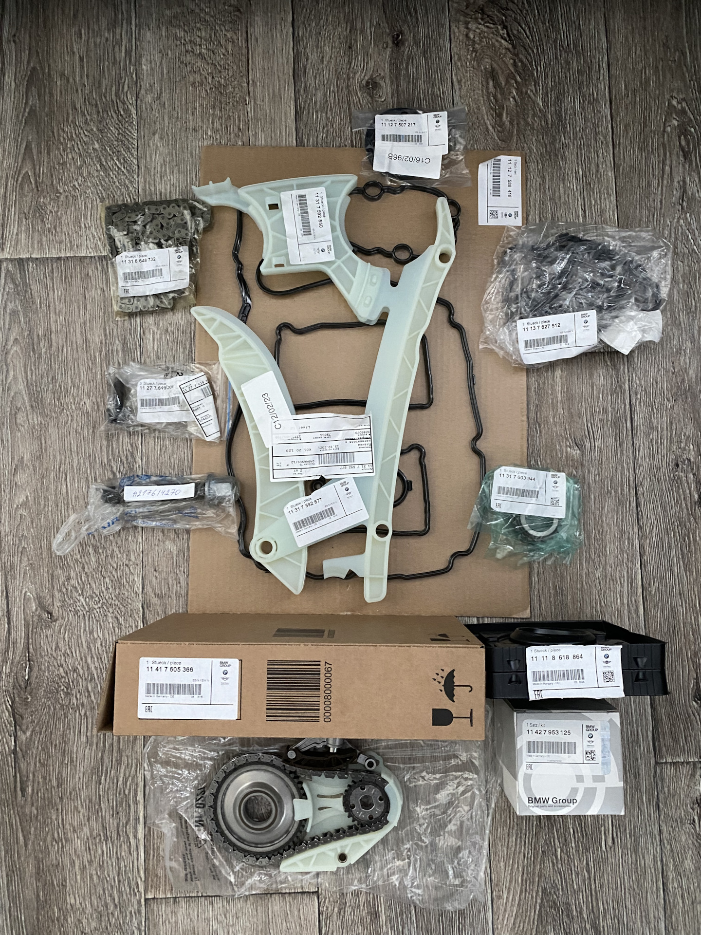 Замена цепей — BMW 3 series (F30), 2 л, 2012 года | плановое ТО | DRIVE2