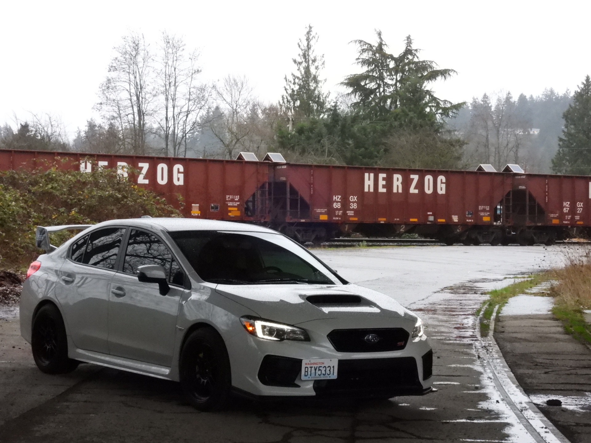 Первая мини фото сессия😋 — Subaru Impreza WRX STI (GJ), 2,5 л., 2020 ...