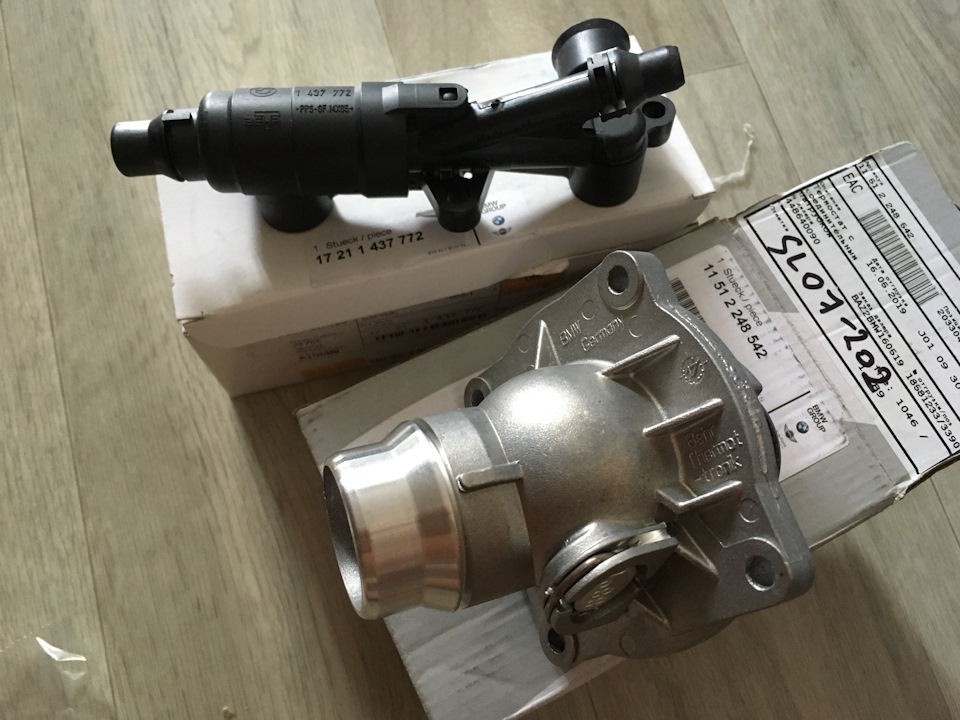 11512248542 Термостат с соединительным патрубком BMW | Запчасти на DRIVE2