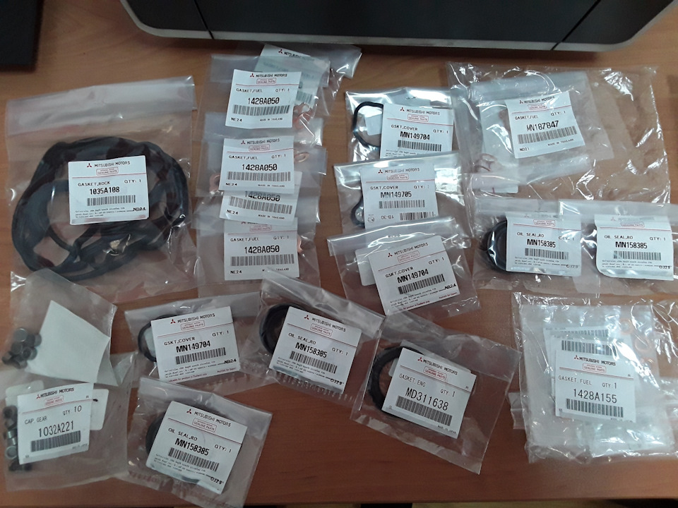 1428A155 Прокладка топливной форсунки Mitsubishi | Запчасти на DRIVE2