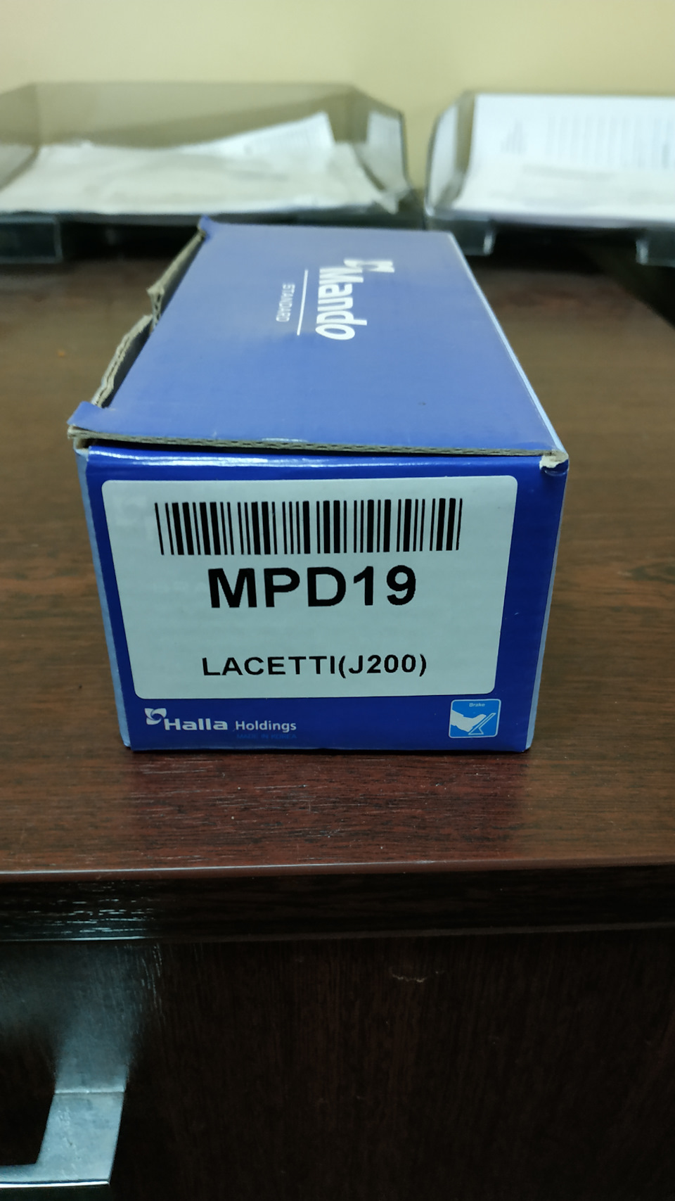 MPD19 Колодки тормозные HL MANDO | Запчасти на DRIVE2