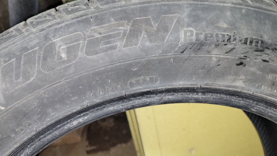 Шины летние Kumho 235/55 R19 на KIA Sorento (2G), KIA Sorento (3G), KIA ...