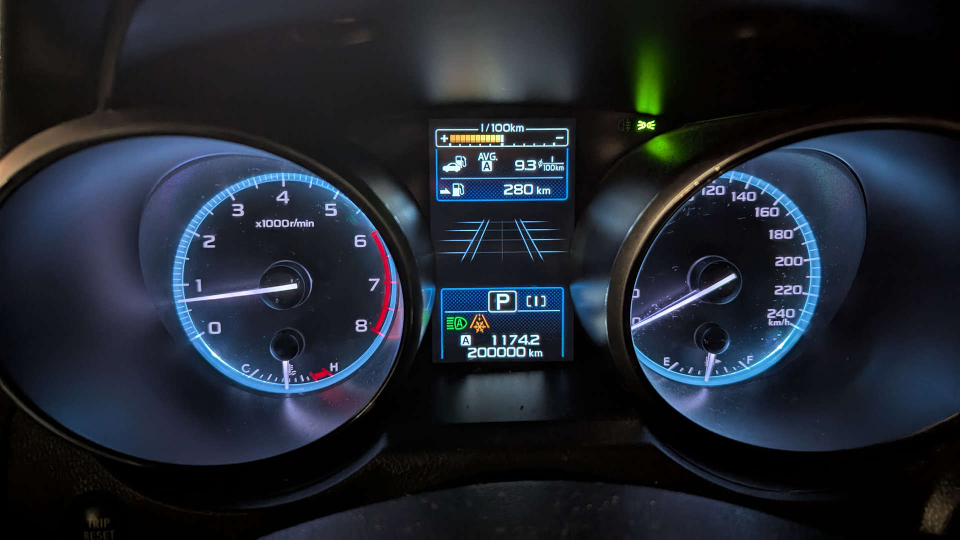 200 000 км — Subaru Outback (BS), 2,5 л, 2018 года | наблюдение | DRIVE2