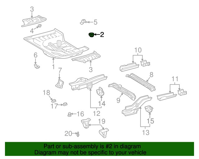 9095001960 Заглушка TOYOTA LEXUS | Запчасти на DRIVE2