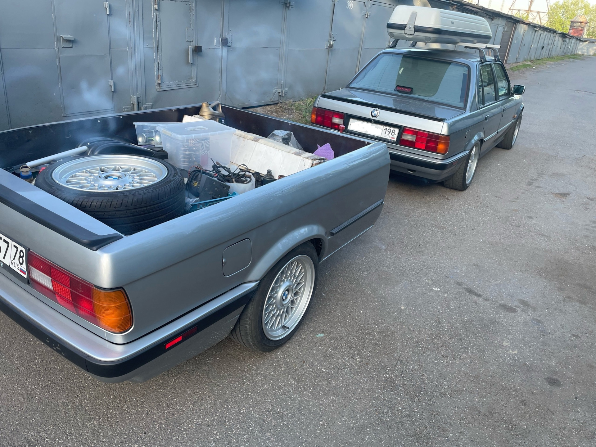 *44 Прицеп из E30 фото — BMW 3 series (E30), 1,8 л, 1987 года | просто так | DRIVE2