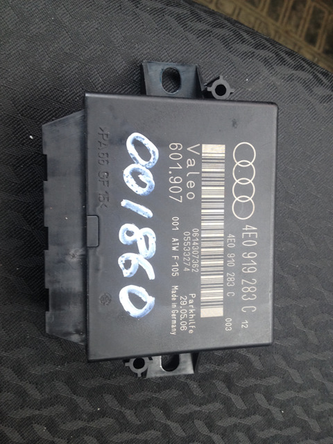 4E0919283C Блок управления парктроником VAG | Запчасти на DRIVE2