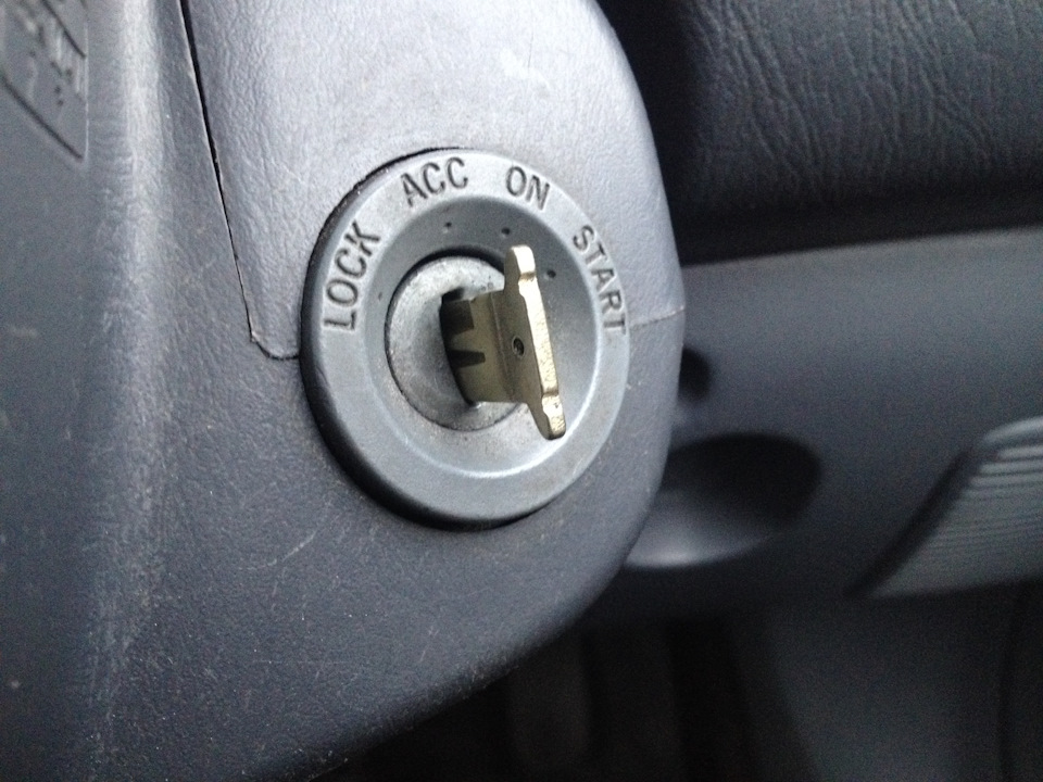 Про ключи. — Toyota Starlet (90), 1,3 л, 1998 года | запчасти | DRIVE2