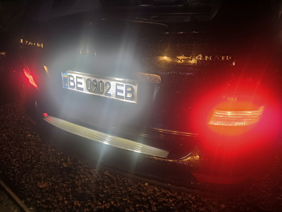 Лампочки підсвітки номерного знака — Mercedes-Benz M-Class (W164), 3 л ...