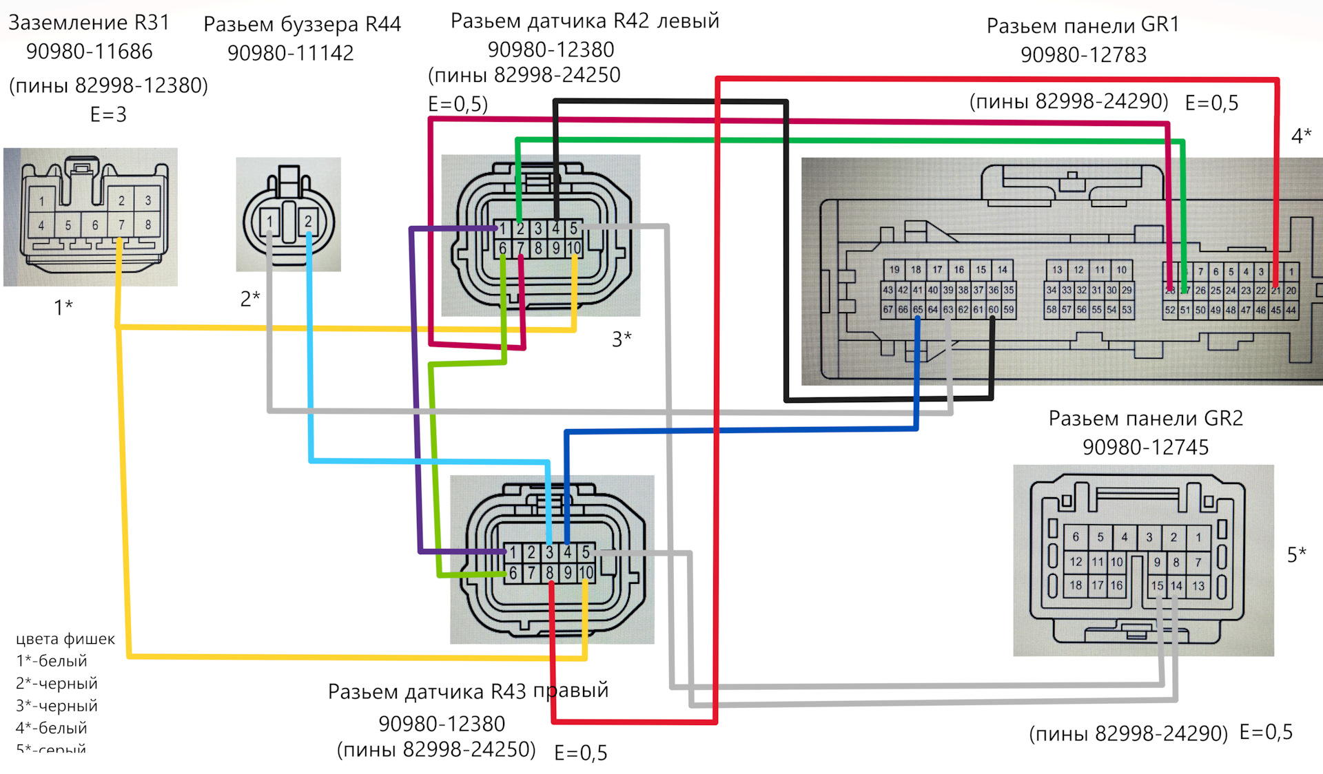 Установка системы BSM — Toyota Land Cruiser Prado 150-series, 2,8 л ...