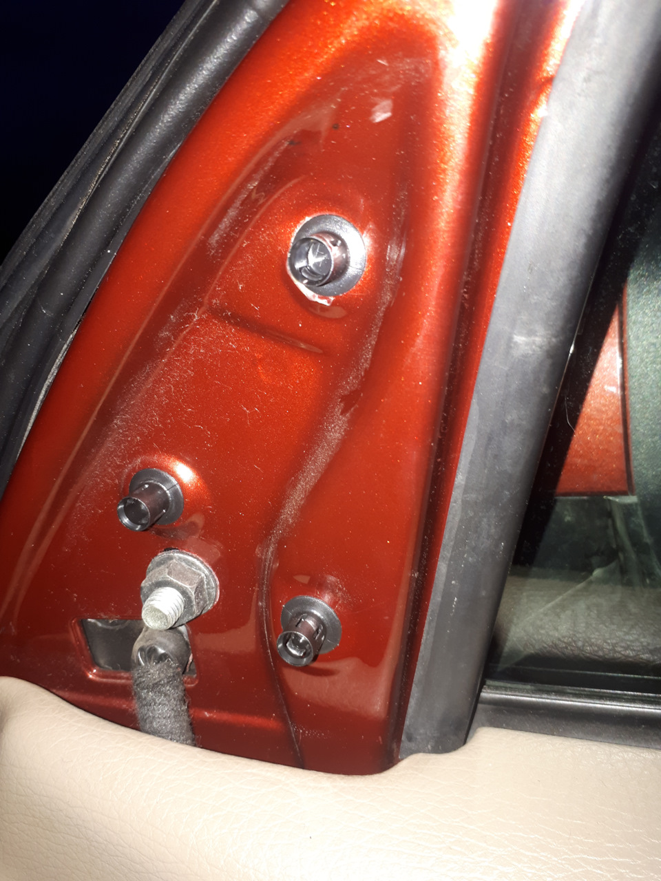 #30. Клипсы заглушки зеркала. 9151566 — Volvo S60 (1G), 2,4 л, 2007 ...