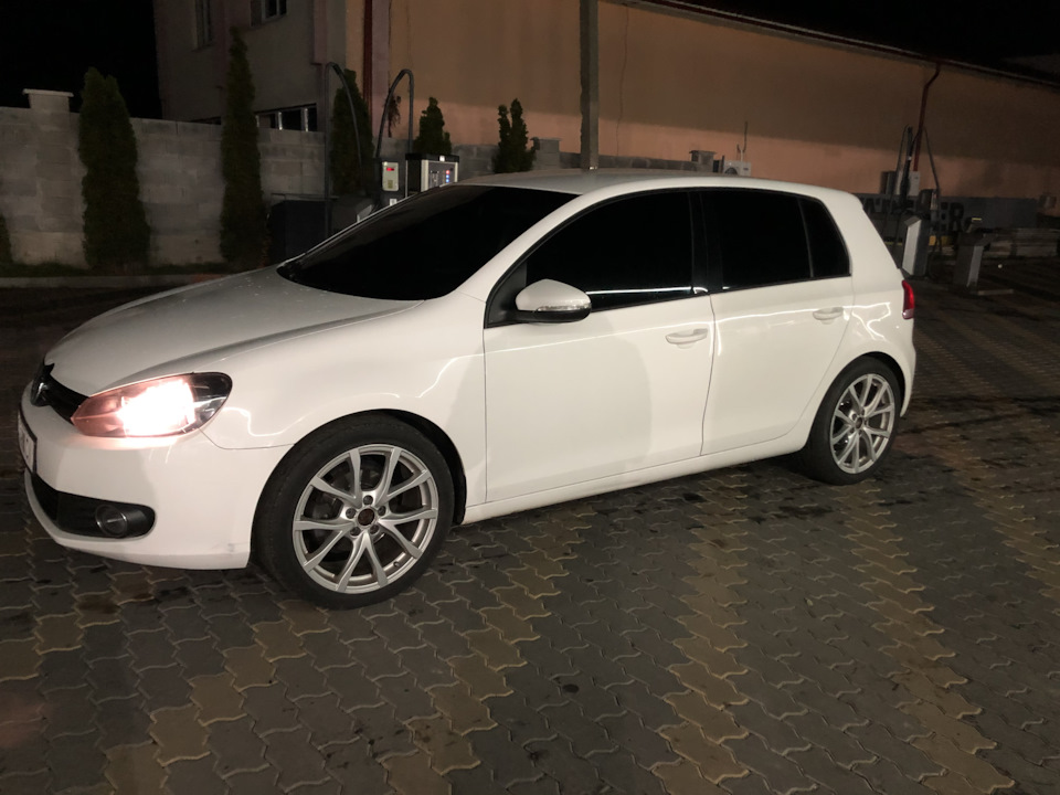 Диски R18 на лето — Volkswagen Golf Mk6, 1,6 л, 2013 года | тюнинг | DRIVE2