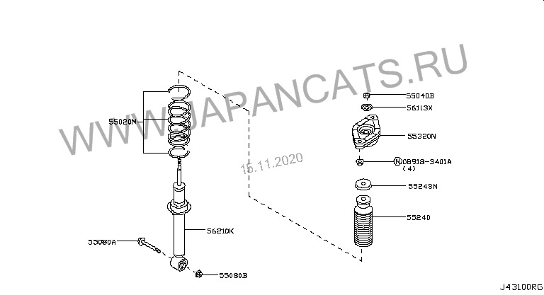 Отломался шток стойки на резьбе — Nissan Almera Classic (B10), 1,6 л ...