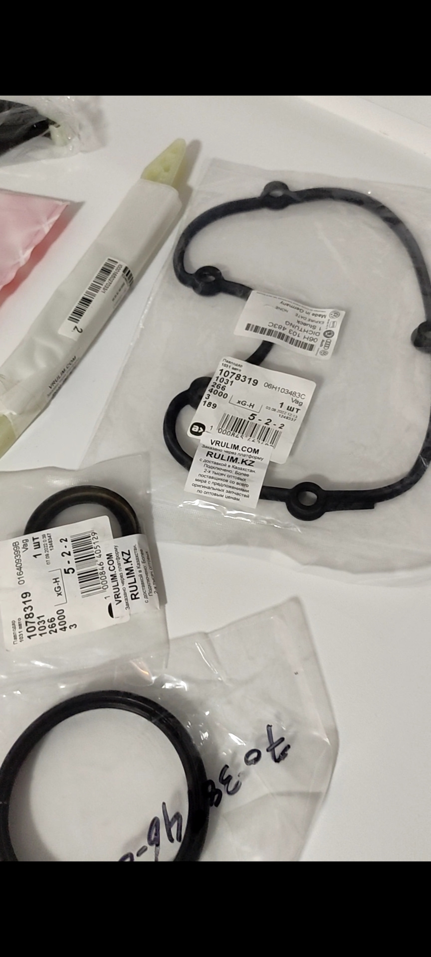 Замена цепи ГРМ — Volkswagen Passat B7, 1,8 л, 2011 года | расходники ...