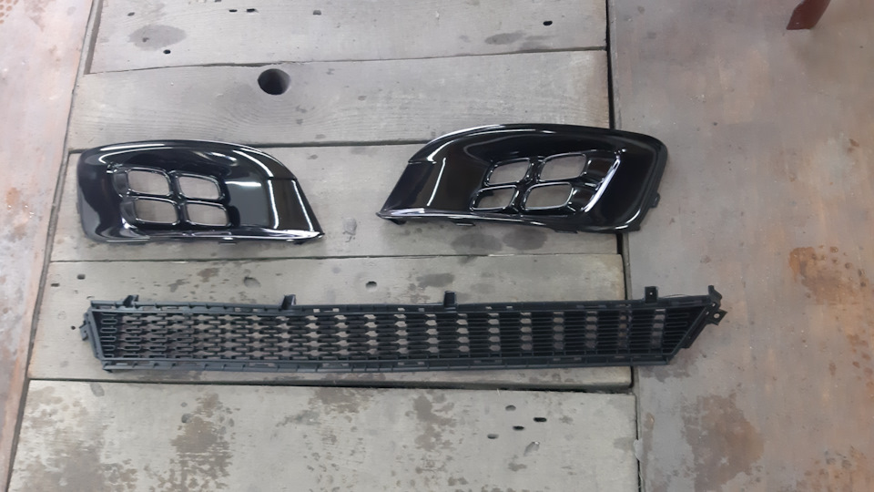 Омыватель фар, новый передний бампер, кубики льда мне в бампер(или ...