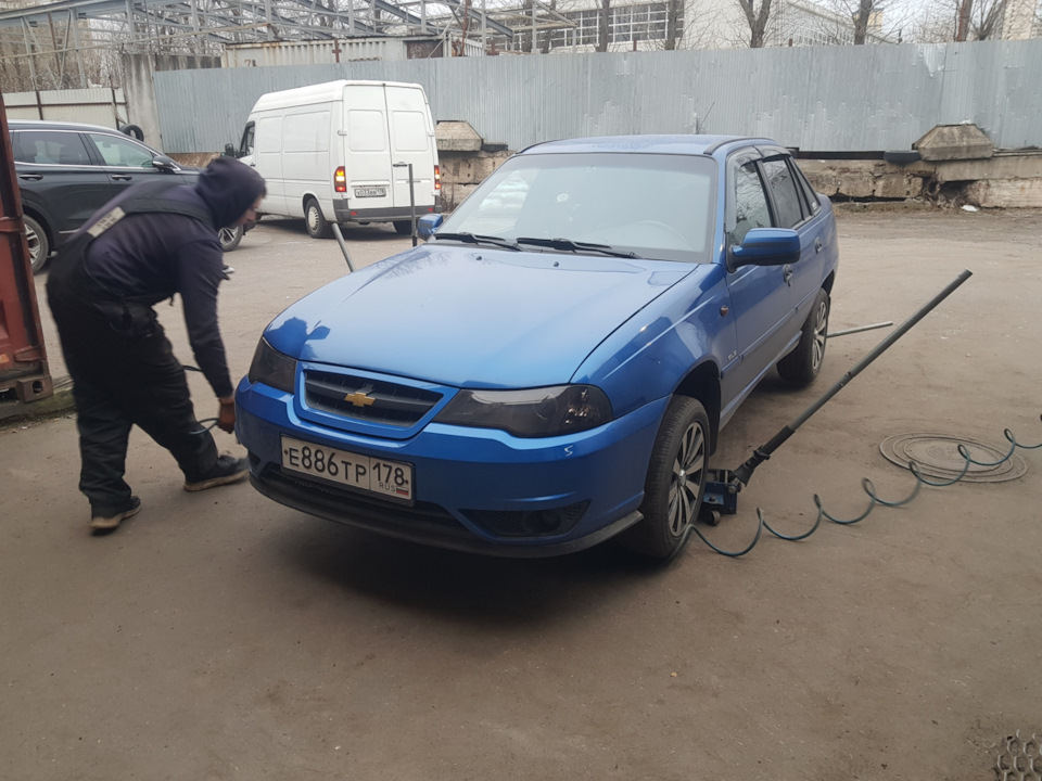 Шиномонтаж — Daewoo Nexia (N150), 1,5 л, 2011 года | шины | DRIVE2