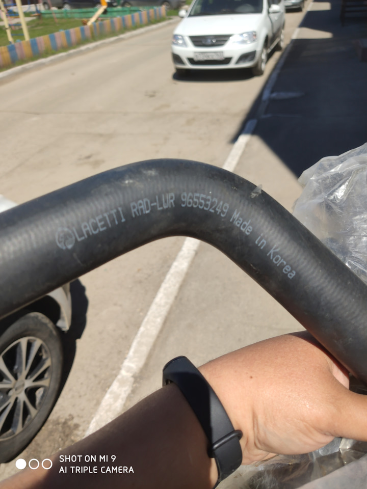 96553249 Патрубок радиатора нижний М/T GM | Запчасти на DRIVE2