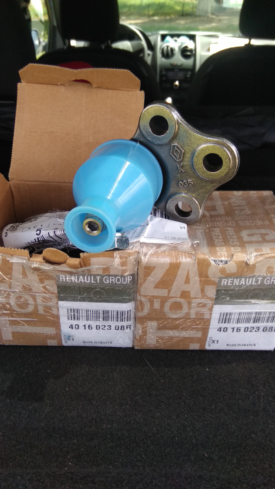 401602308R Опора шаровая RENAULT | Запчасти на DRIVE2