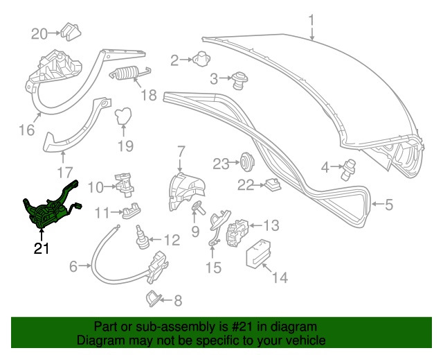 A2138208201 Электропривод багажника E 2016 Mercedes | Запчасти на DRIVE2