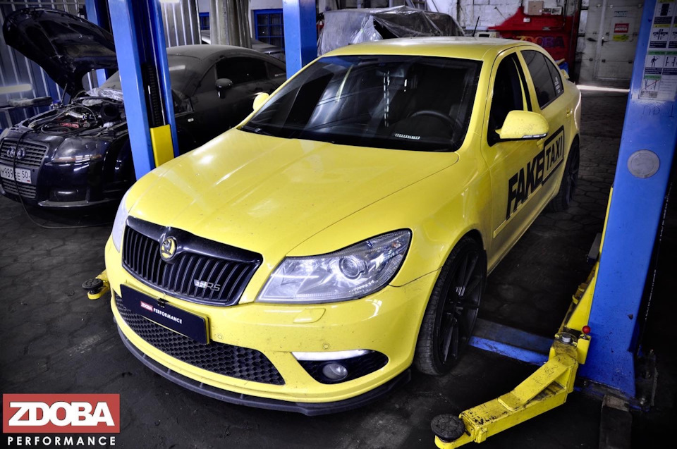 Skoda Octavia A5 RS 2.0 TSI 200 HP (CCZA) Замена ДВС, Изготовление ...