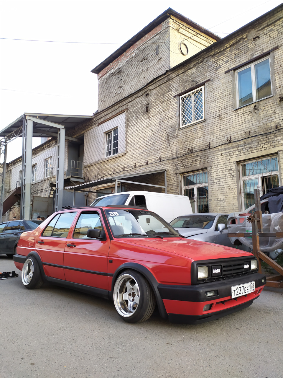 Work meister, развал схождение — Volkswagen Jetta II, 1,6 л, 1990 года ...