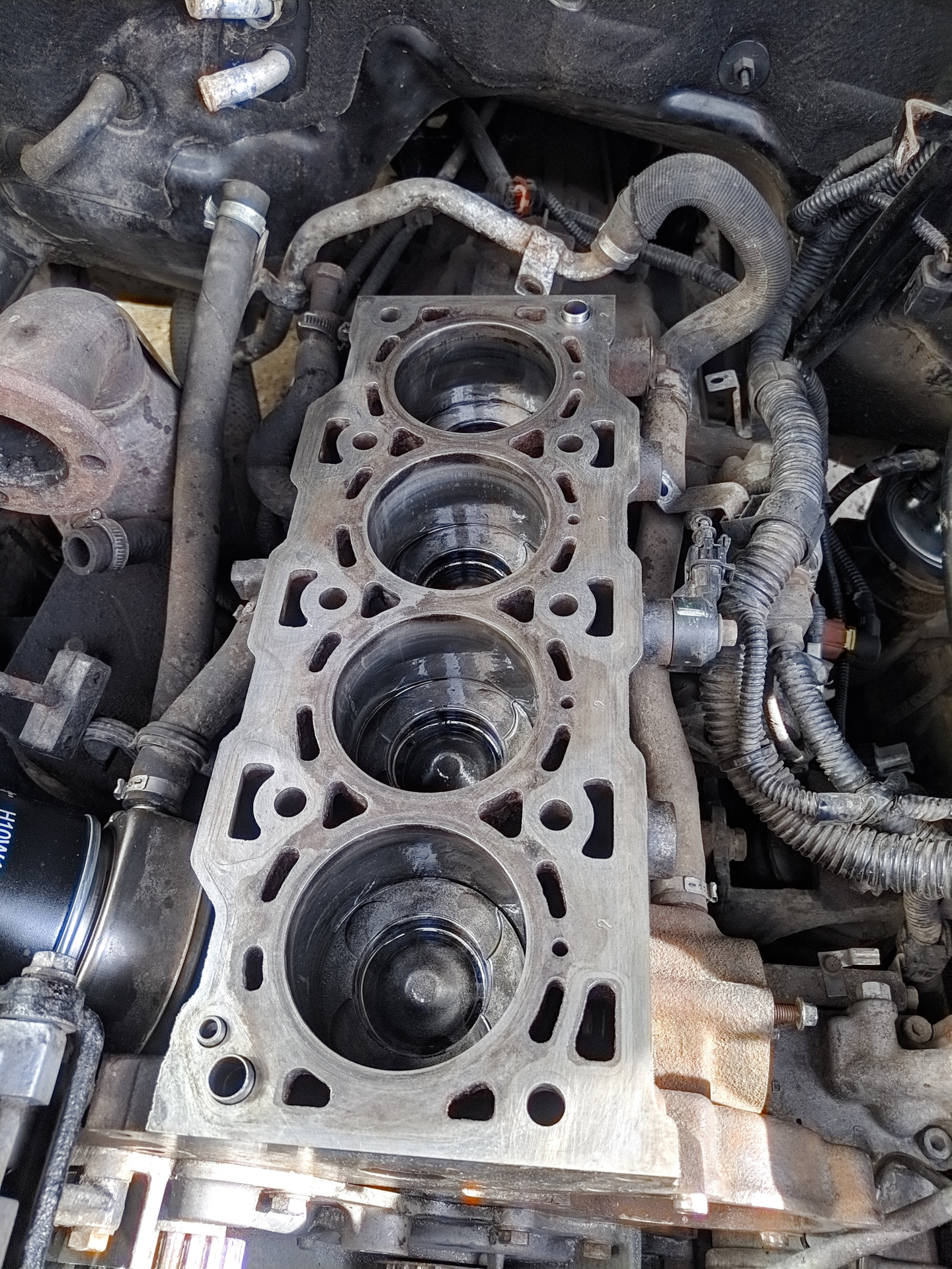 Установка ГБЦ и запуск ДВС — Great Wall Hover, 2 л., 2012 года | своими ...