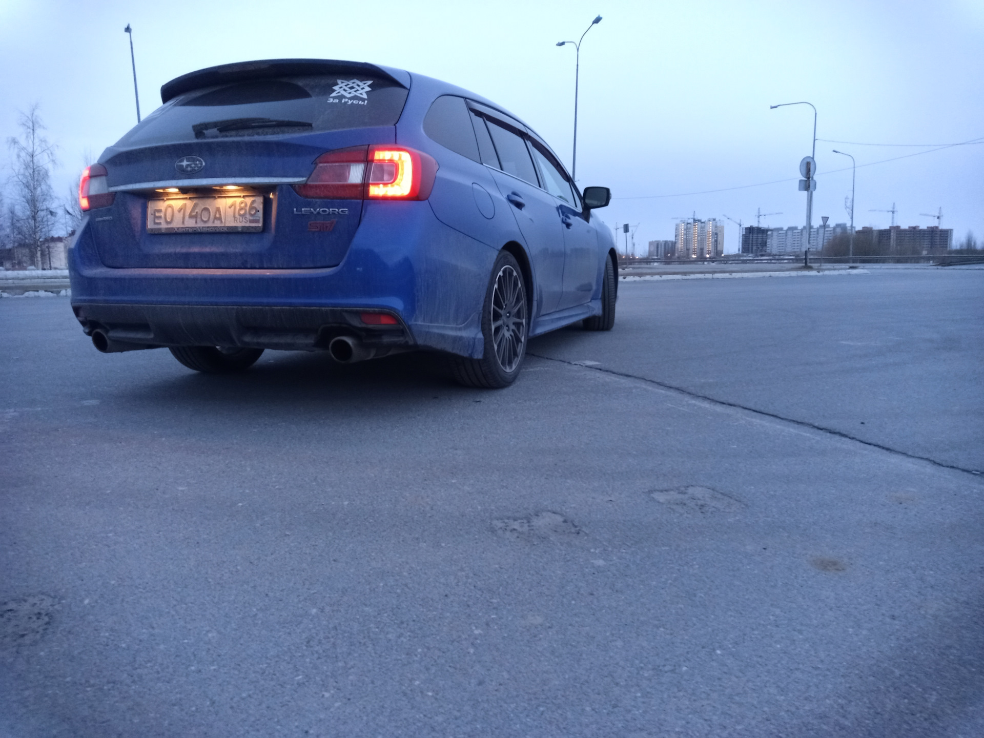 #9 Levorg sti Отзыв. — Subaru Levorg (VM), 1,6 л, 2016 года ...