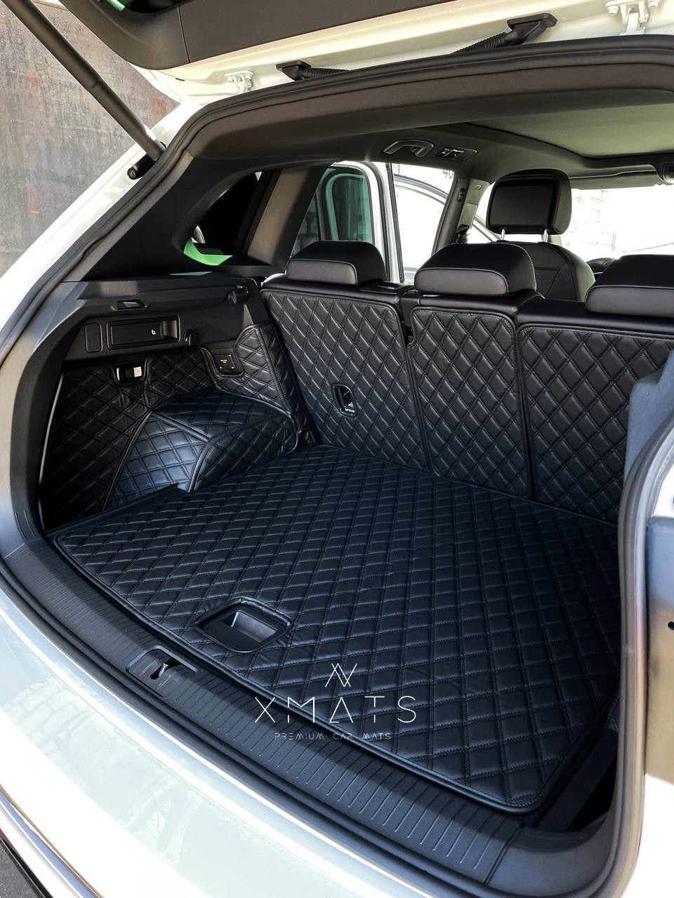 Коврики из экокожи в багажник для Volkswagen Tiguan 2. 3D коврики из ...