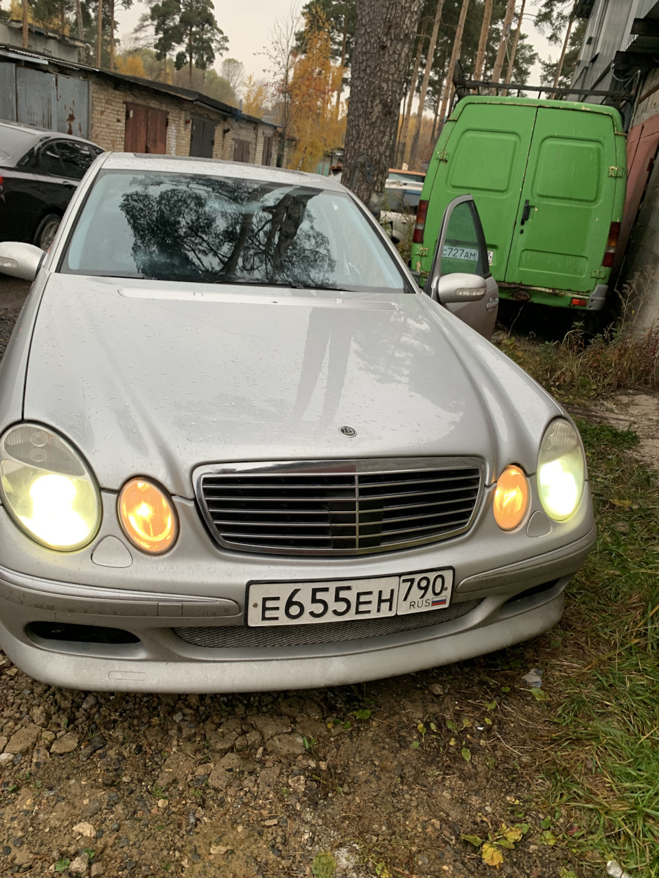Distronic или опция 219 — Mercedes-Benz E-Class (W211), 5 л, 2002 года ...