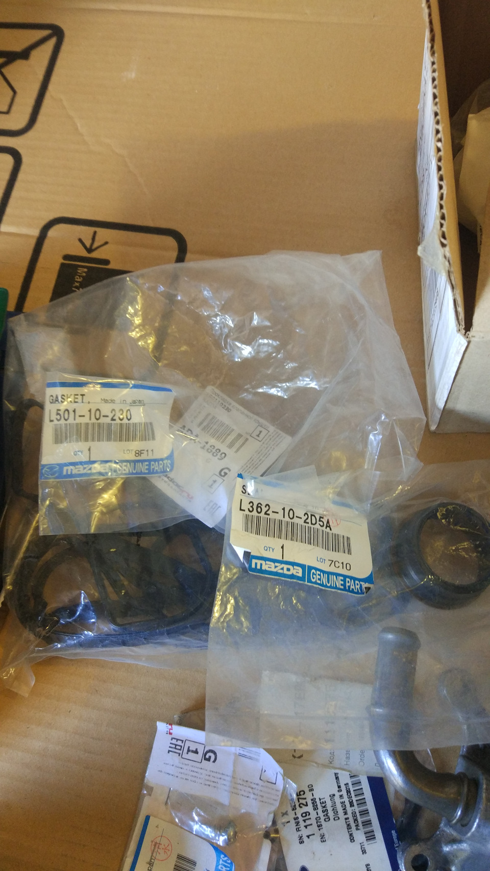 L362102D5A Прокладка MAZDA | Запчасти на DRIVE2