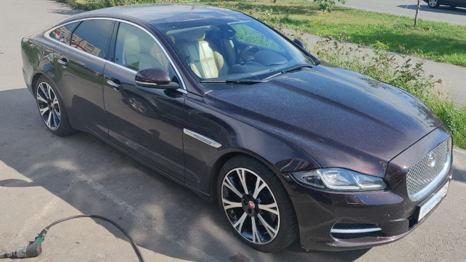Пневмобаллон стал уставать — Jaguar XJ Mark 4, 3 л, 2011 года ...