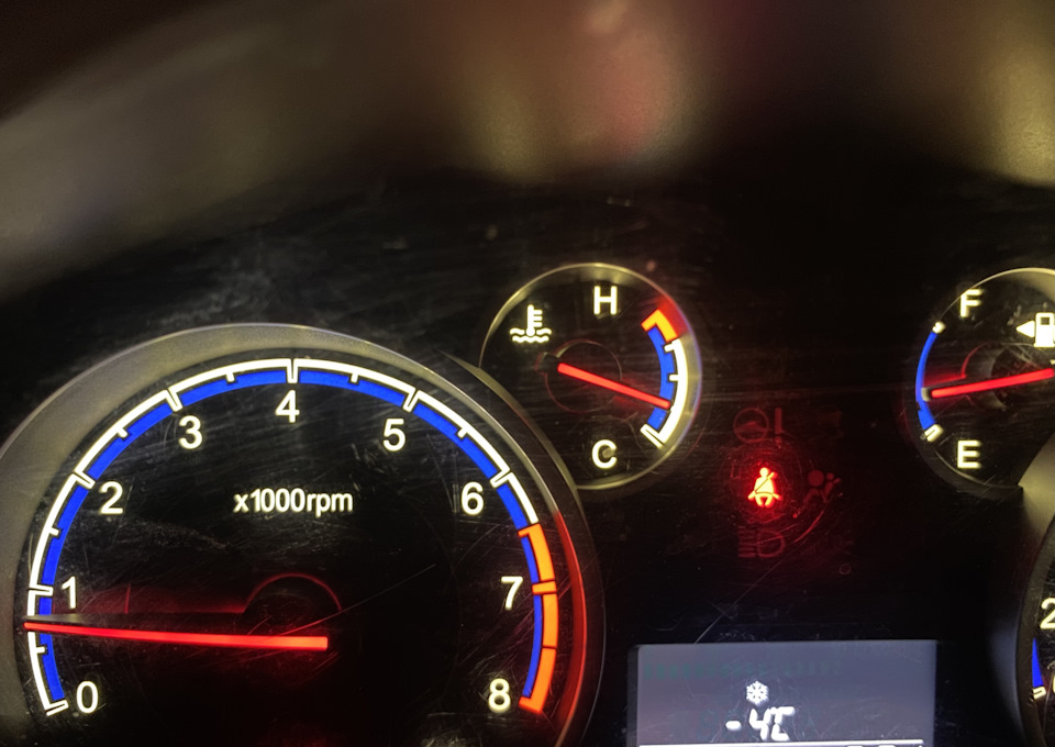 Температура двигателя — Suzuki SX4 (1G), 1,6 л, 2011 года | наблюдение ...