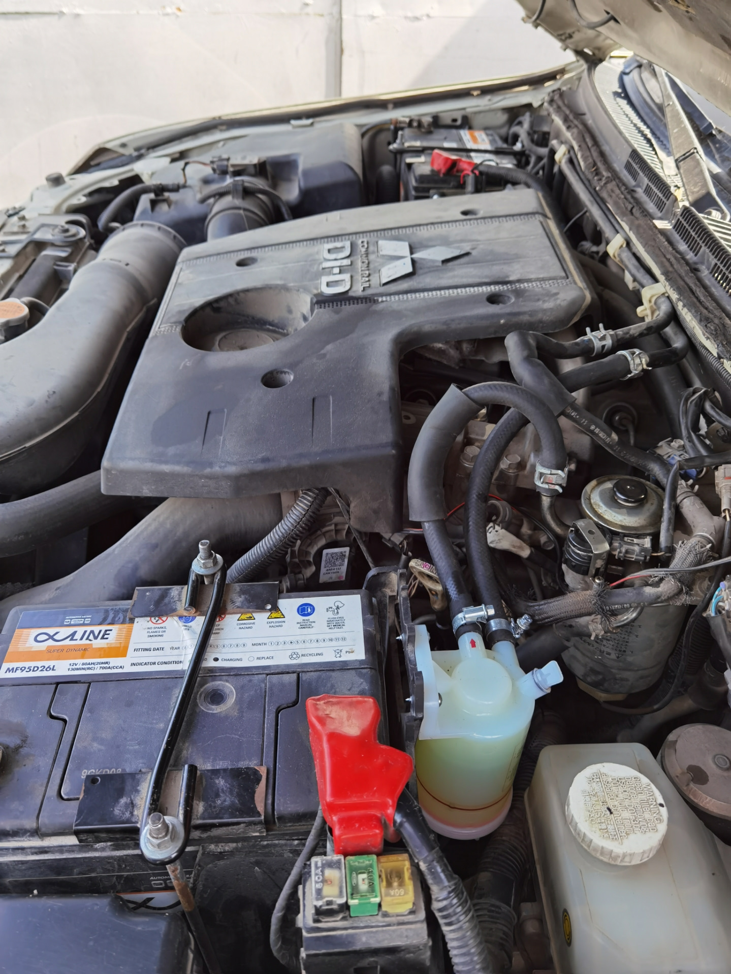 Установил сепаратор 3192066200 — Mitsubishi Pajero (4G), 3,2 л, 2008 ...