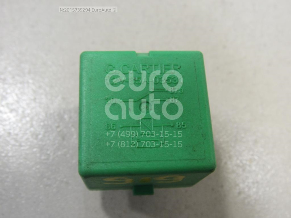 6547TX Реле вентилятора PSA Peugeot Citroen | Запчасти на DRIVE2