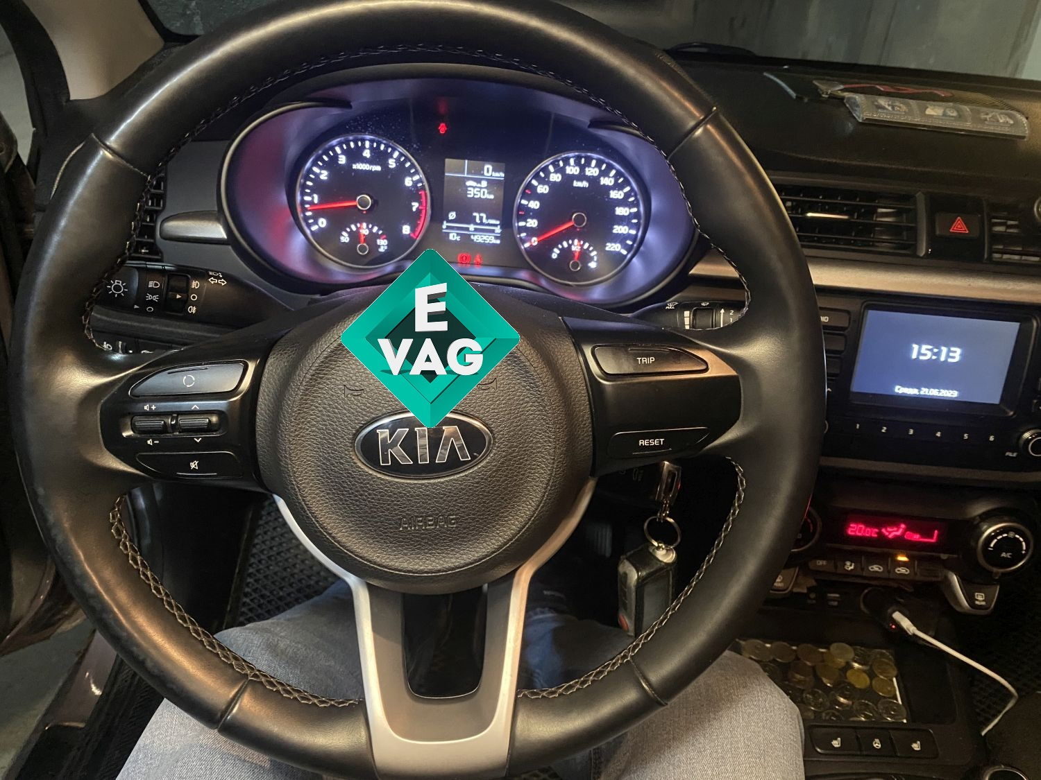 Установка круиз-контроля на KIA RIO 1.6 "2019 — E-VAG на DRIVE2