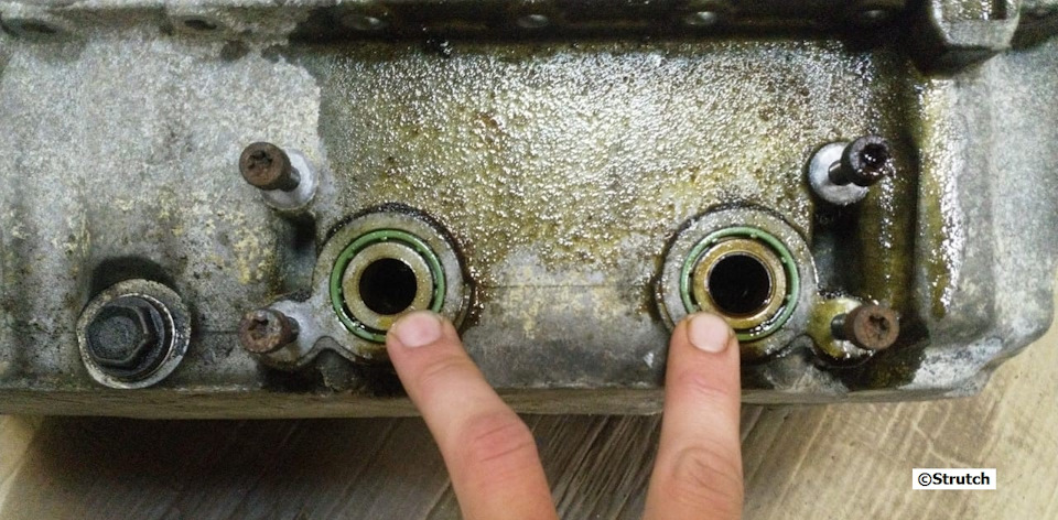 Уплотнители масляных каналов двигателя B5234T3 — Volvo V70 I, 2,4 л ...