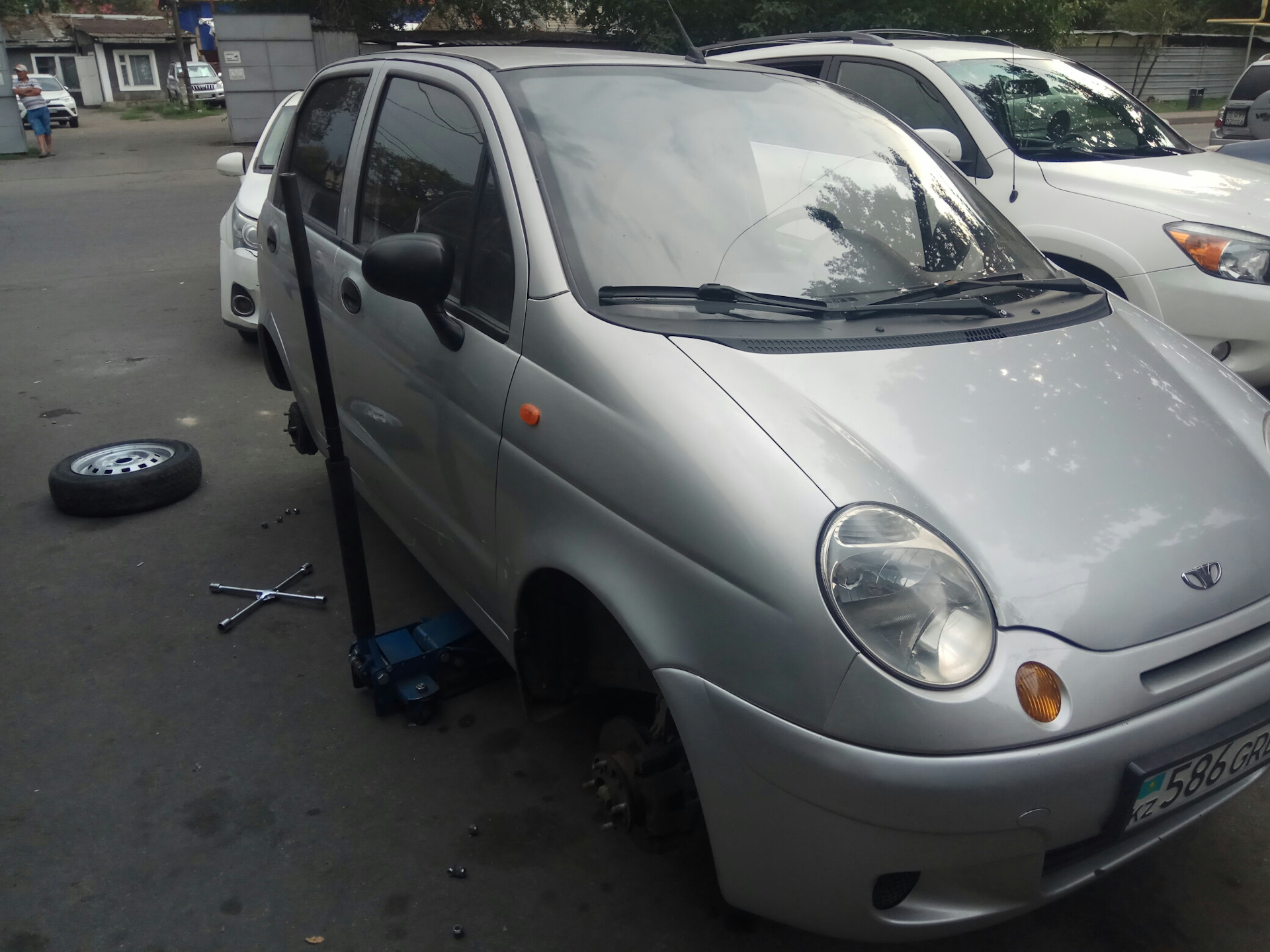 Новая резина и новые приключения — Daewoo Matiz (M100/M150), 0,8 л ...